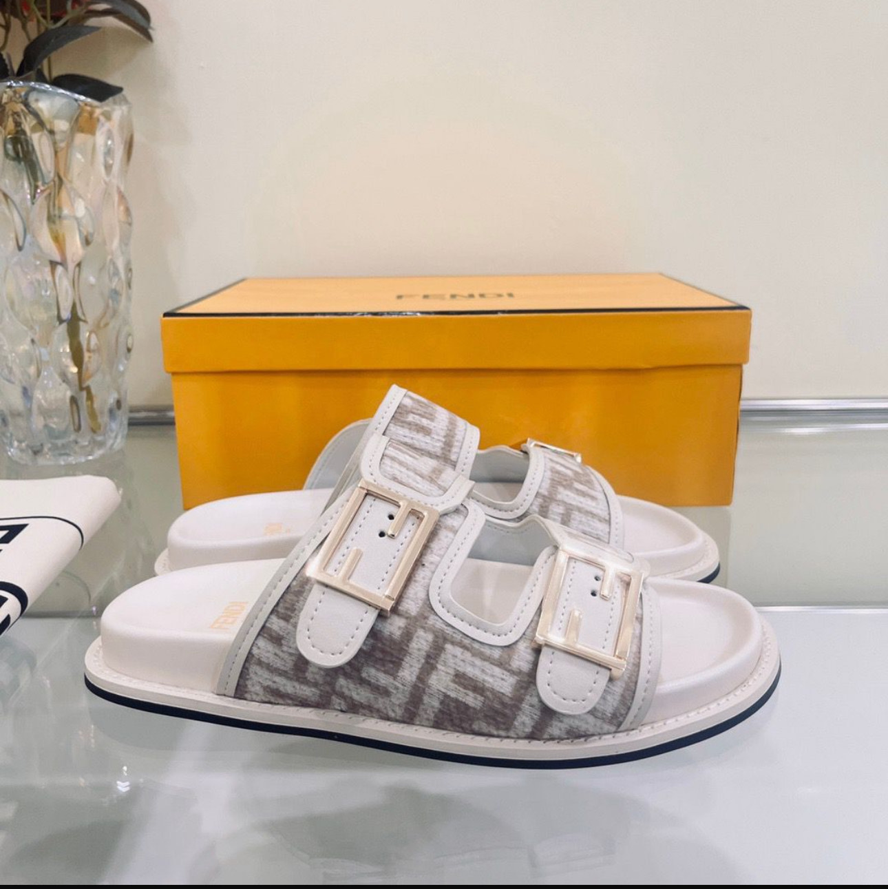 FENDI FF SANDAL | Luxury By Se